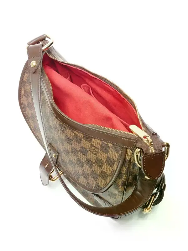 LOUIS VUITTON 2008 Highbury Damier Shoulder Bag - Brown