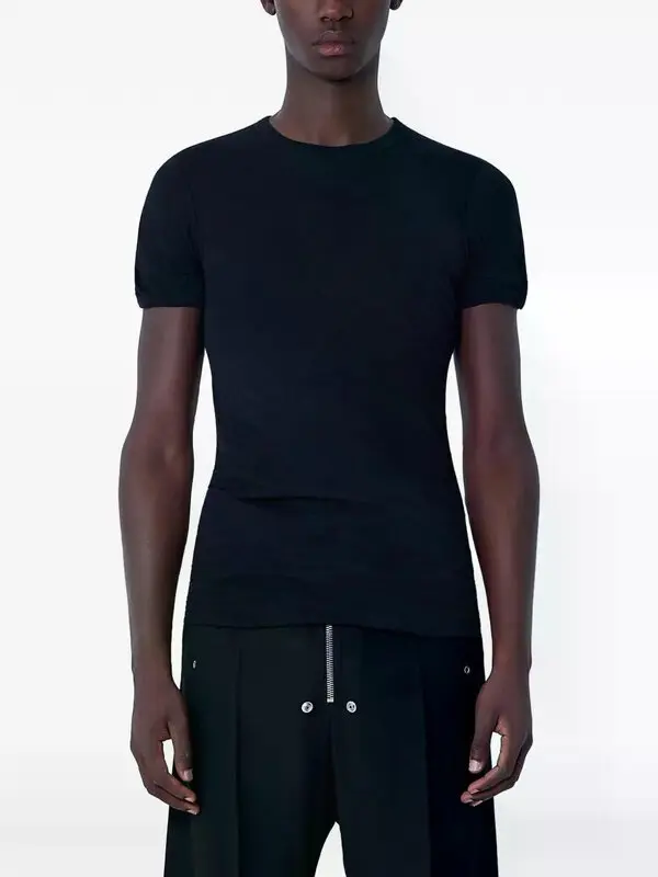 Rick Owens Cotton T-shirt - Black