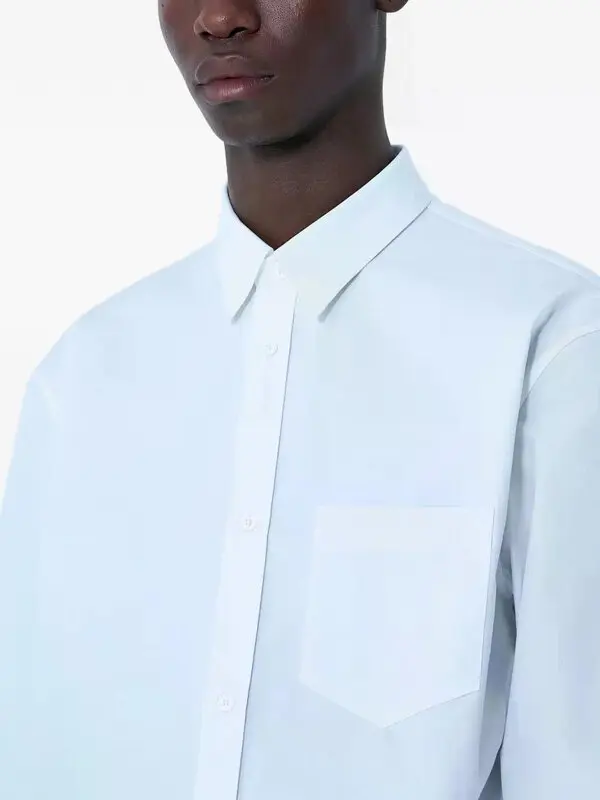 Gucci Long-sleeved Cotton Shirt