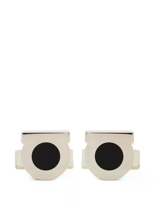 FERRAGAMO Gancini Cufflinks - Silver