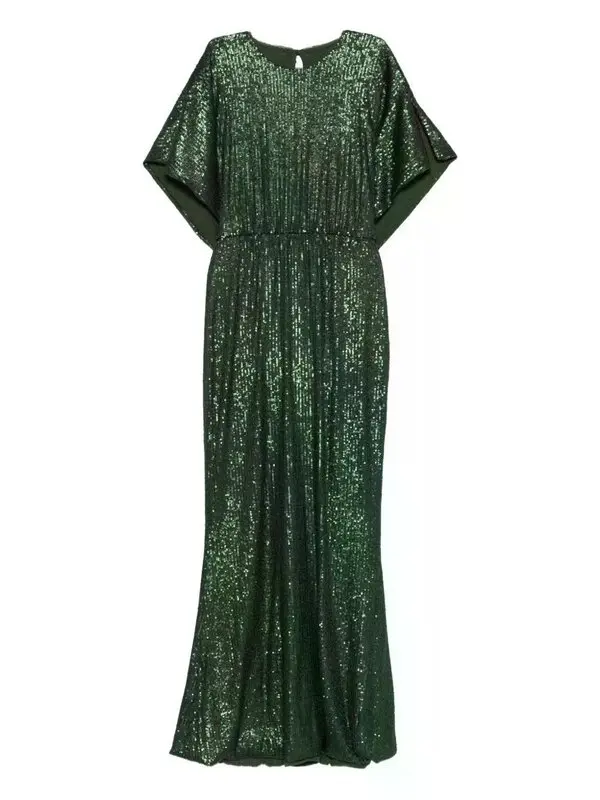 Norma Kamali Sequinned Maxi Dress