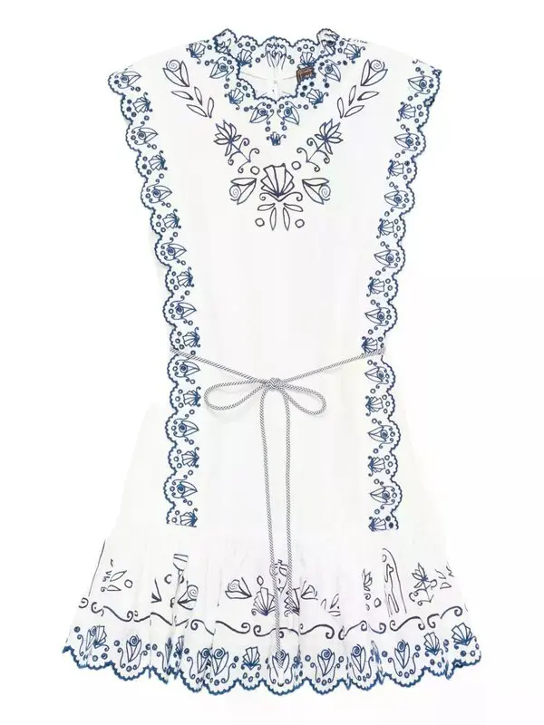 ALEMAIS Leela Mini Dress - White