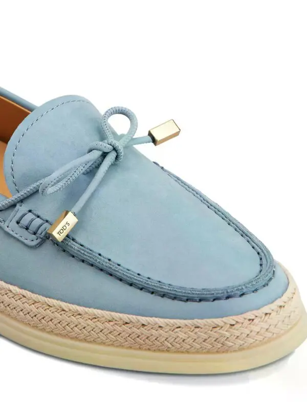 TOD'S Braided-trim Loafers