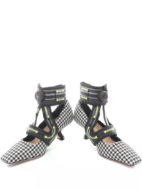 Dior 2010s X Roger Vivier Houndstooth Pumps