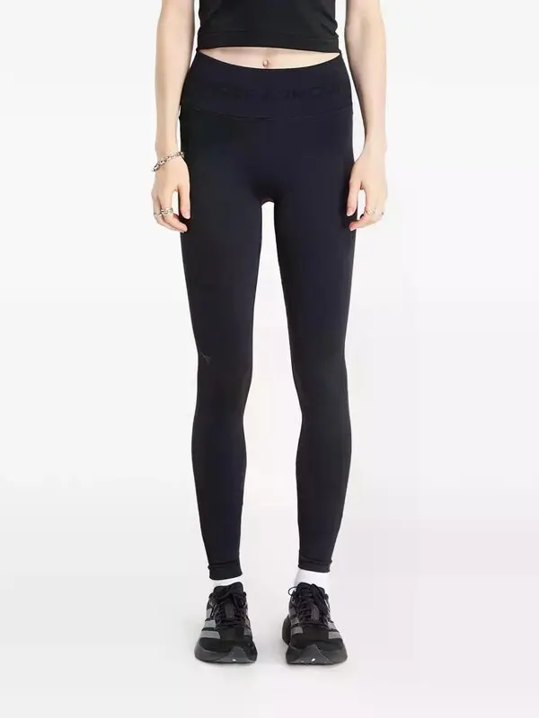 Under Armour Project Rock High-rise Ribbed Leggings - Black
