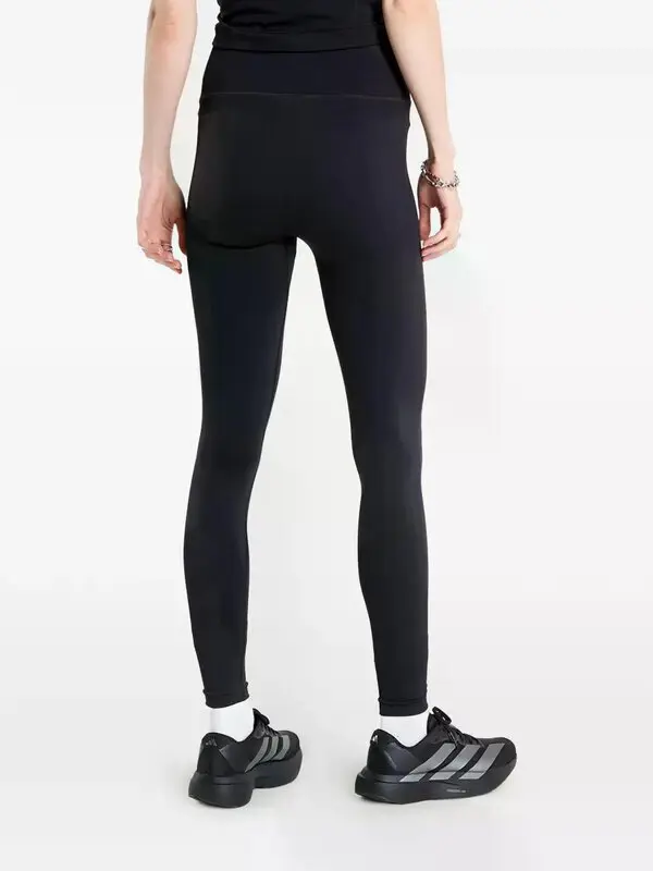 Under Armour Project Rock High-rise Ribbed Leggings - Black