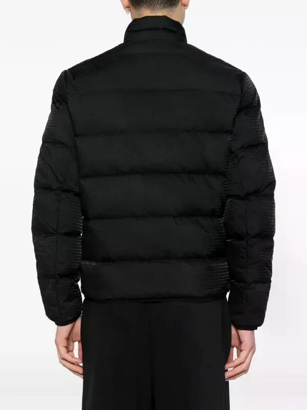 Emporio Armani Zip-up Padded Jacket - Black