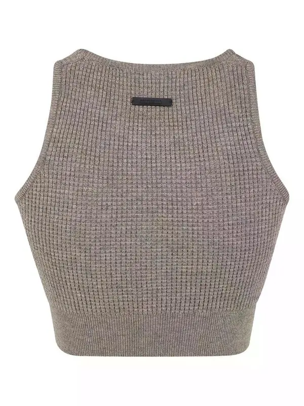 Fear Of God Waffle-knit Sleeveless Top