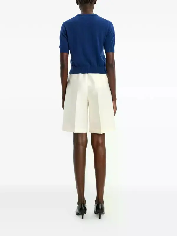 Arch4 Short-sleeve Cardigan - Blue