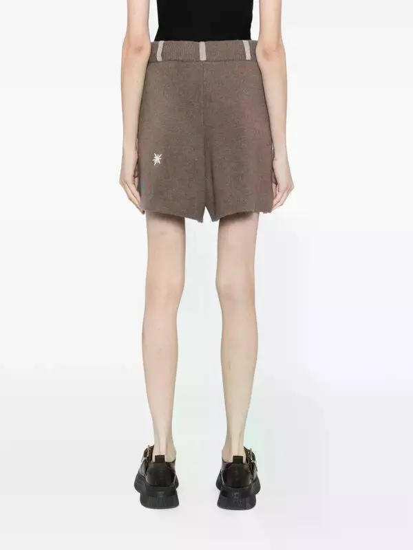 YANYAN Star Embroidered Shorts