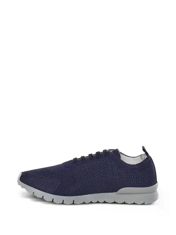 Kiton Textured Low Top Sneakers