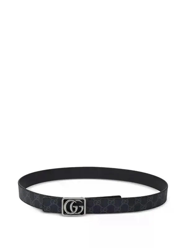 Gucci Gg Marmont Buckle Belt - Black