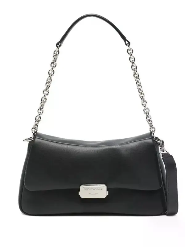 Emporio Armani Chain Tote Bag - Black