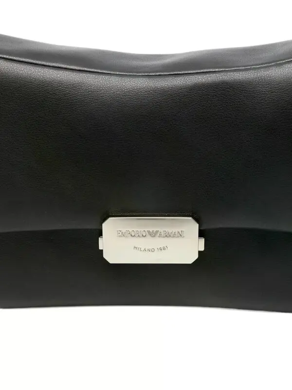 Emporio Armani Chain Tote Bag - Black