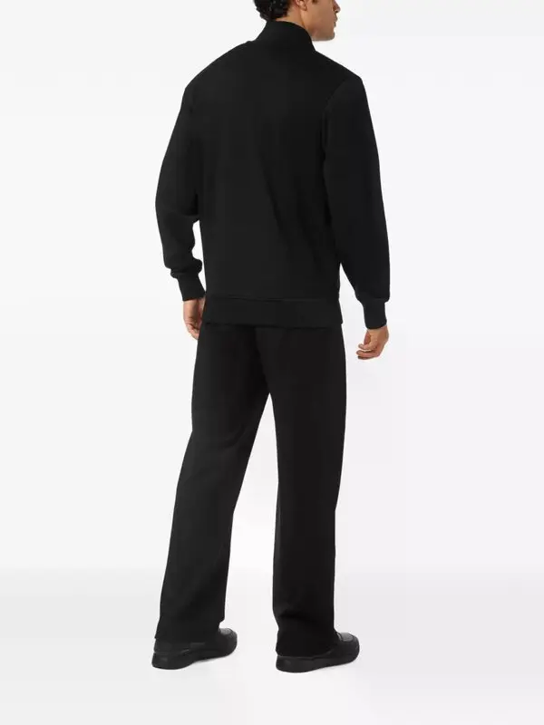 BILLIONAIRE Logo-plaque Zip-up Sweatshirt