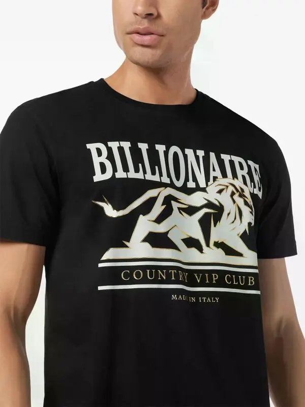 BILLIONAIRE Logo-print T-shirt