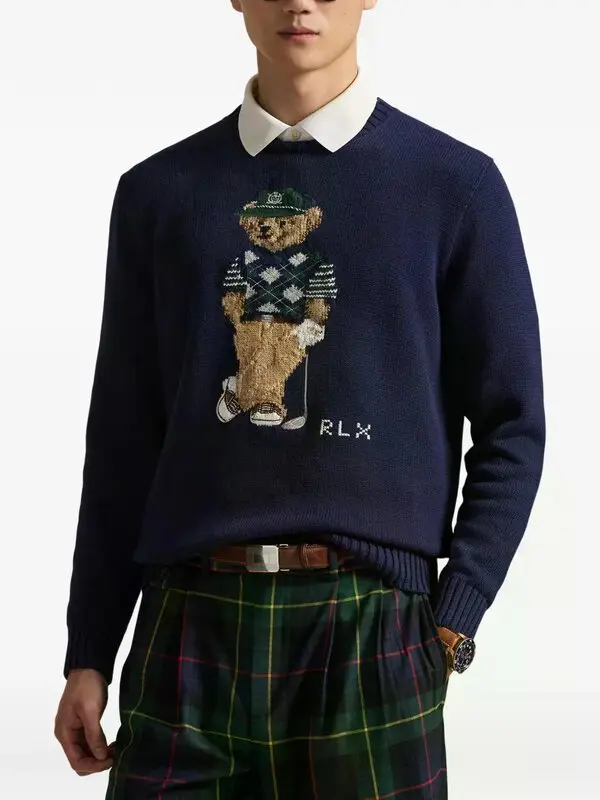 Rlx Ralph Lauren Bear-motif Pullover