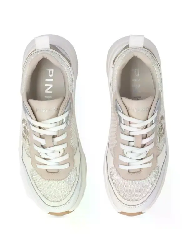 Pinko Logo Appliqué Sneakers