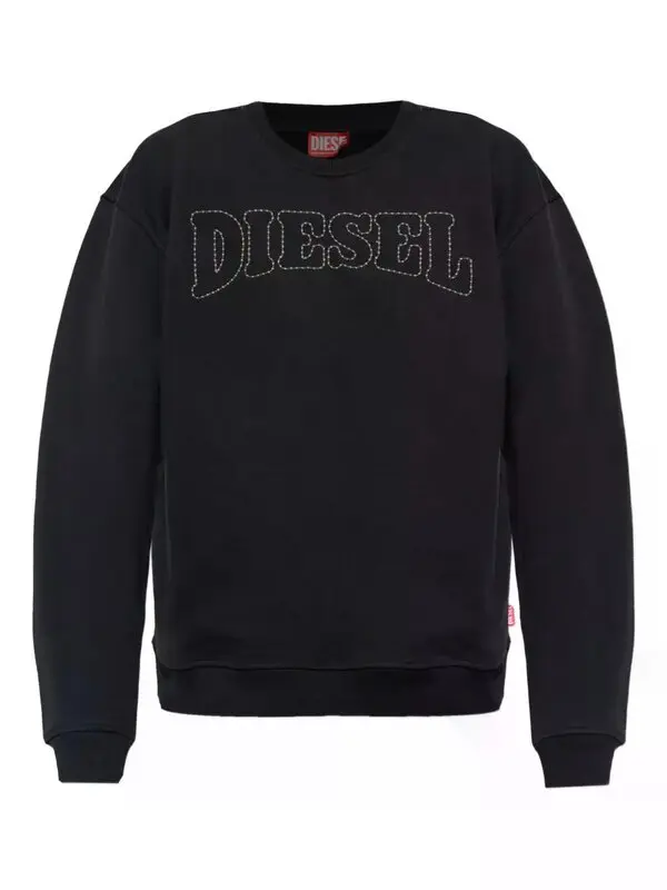 DIESEL® S-norm-v10 Sweatshirt - Black