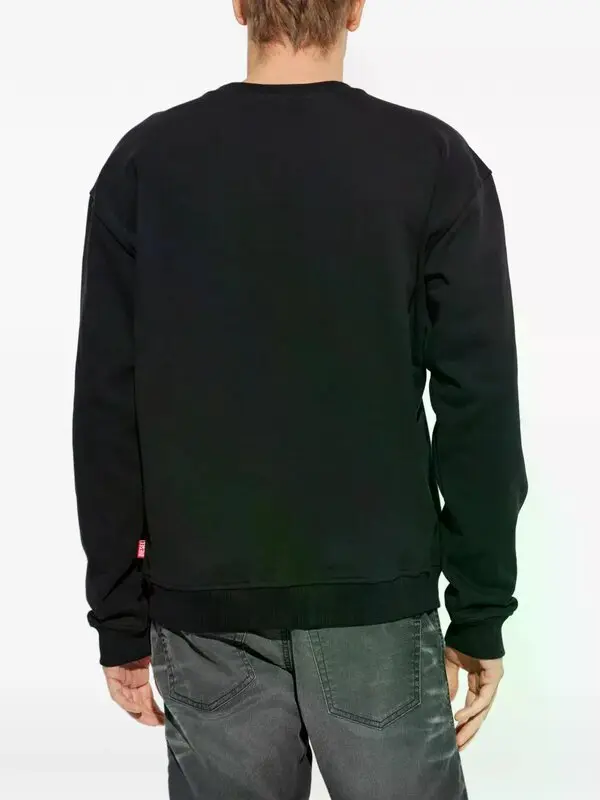 DIESEL® S-norm-v10 Sweatshirt - Black