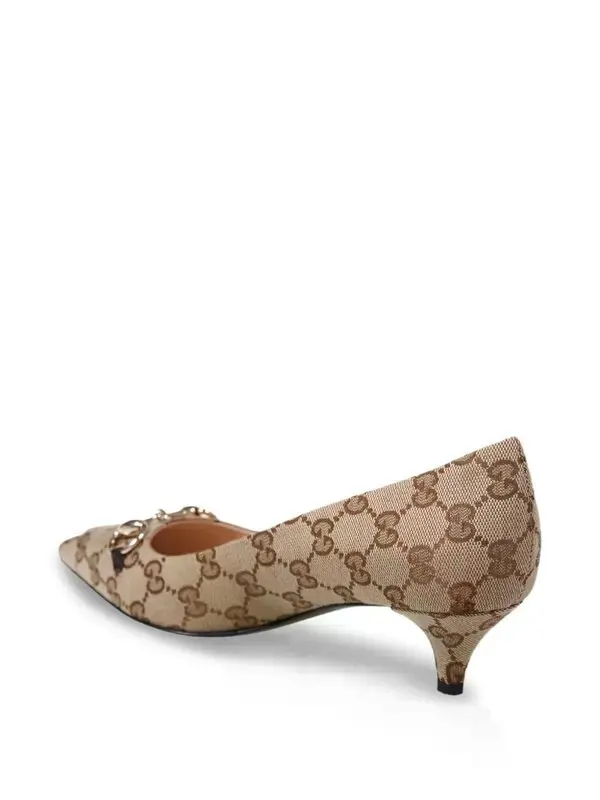Gucci Horsebit Point-toe Pumps