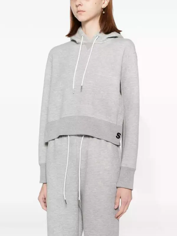 Sacai Cropped Hoodie