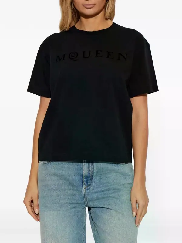 Alexander McQueen Logo-print T-shirt - Black