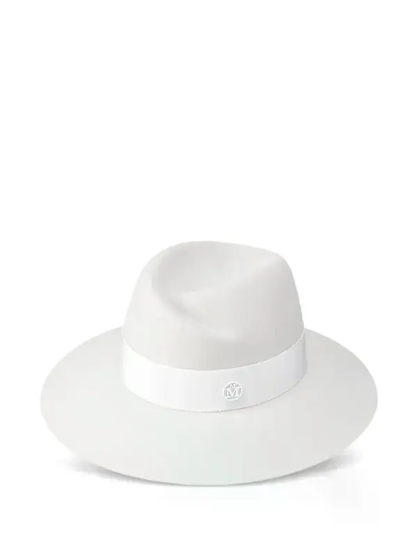 MAISON MICHEL Virginie Fedora - White