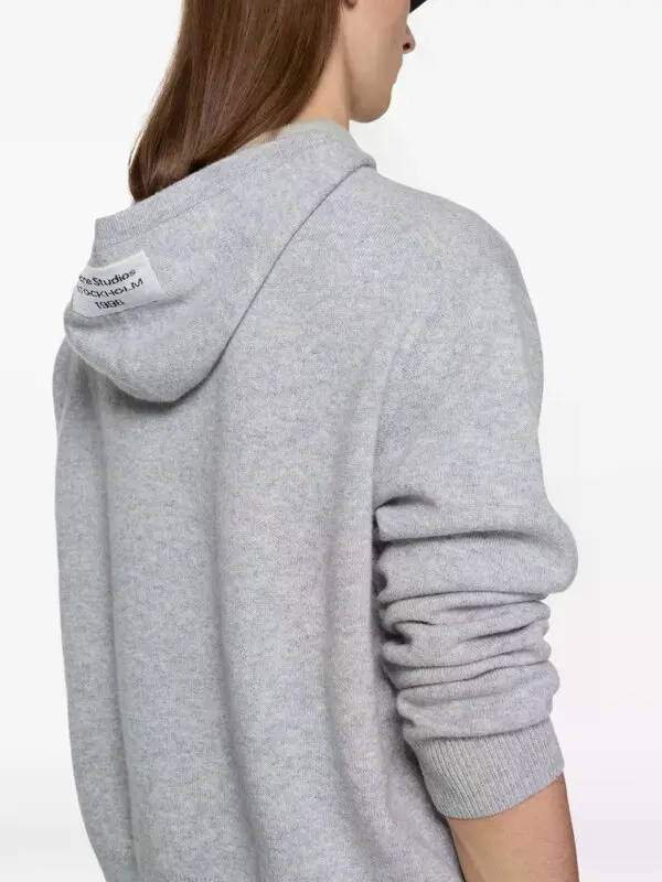 Acne Studios Knitted Long-sleeve Hoodie