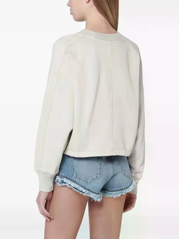Isabel Marant Étoile Embroidered Sweatshirt - Neutrals