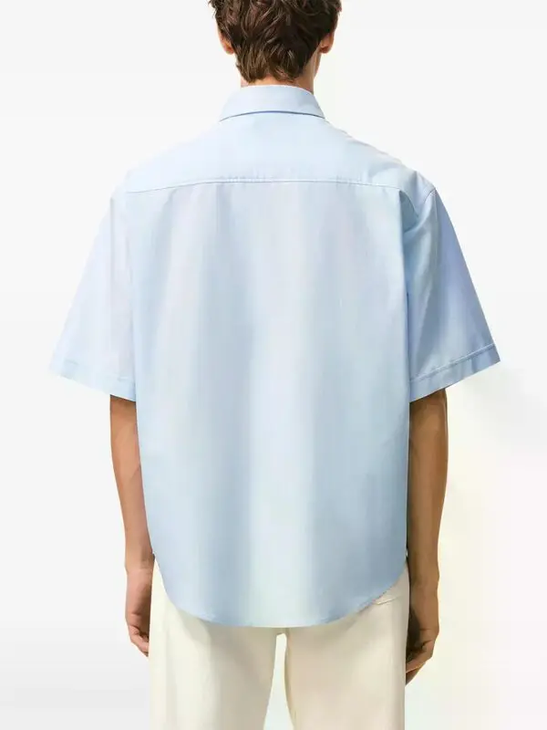 AMI Paris De Coeur Short-sleeve Shirt - Blue