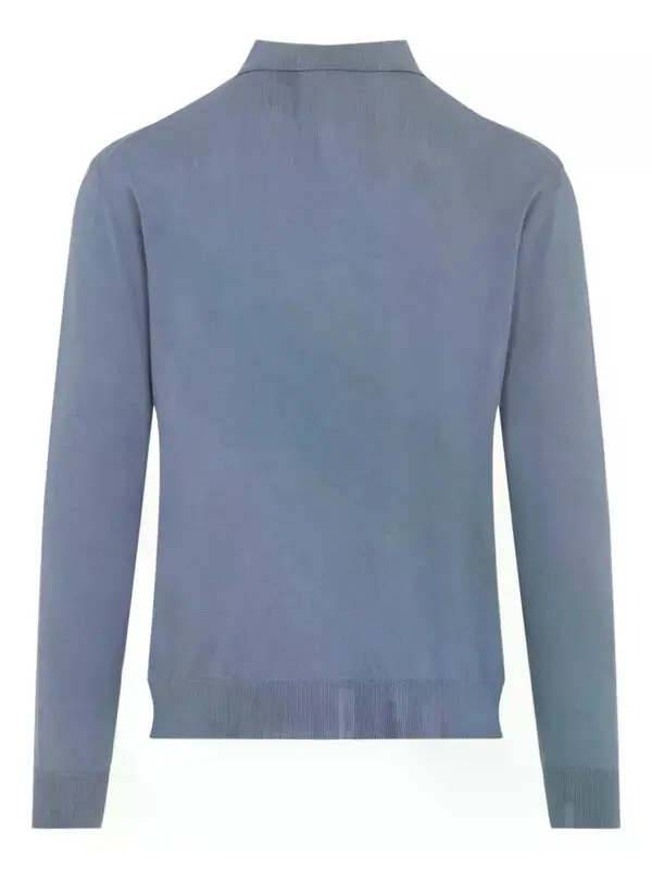 Etro Buttoned Polo Shirt - Blue