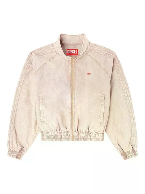 DIESEL® Mock-neck Jacket - Neutrals