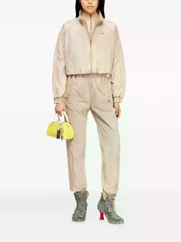DIESEL® Mock-neck Jacket - Neutrals