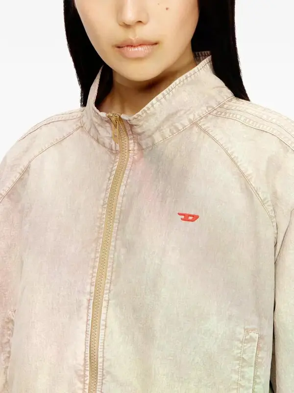 DIESEL® Mock-neck Jacket - Neutrals