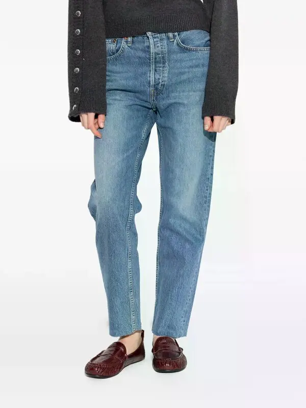 RE/DONE 70s Stove Pipe Jeans - Blue