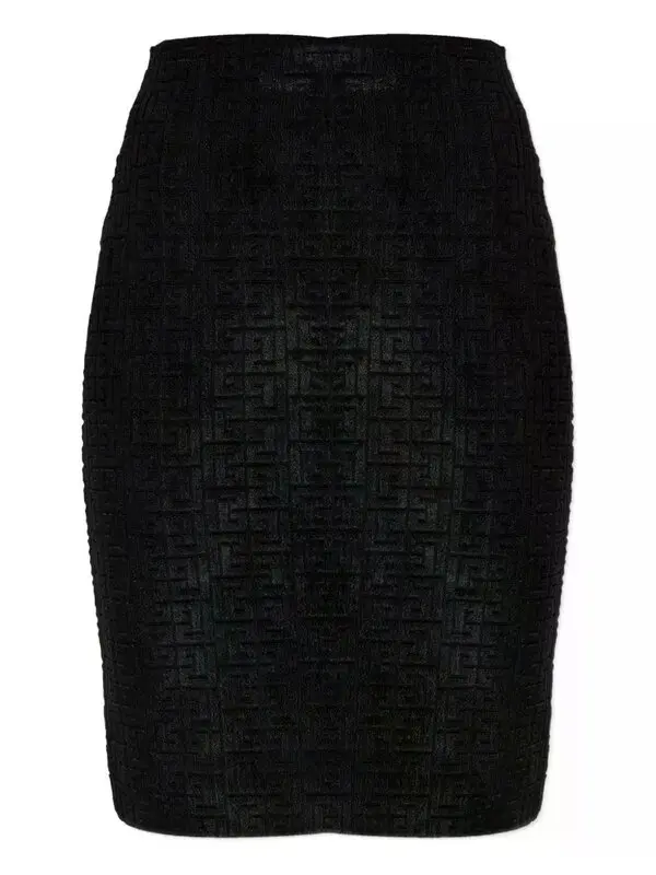 Balmain Pencil Skirt - Black