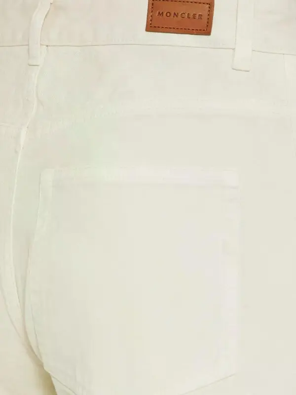 Moncler Wide Leg Trousers - Neutrals