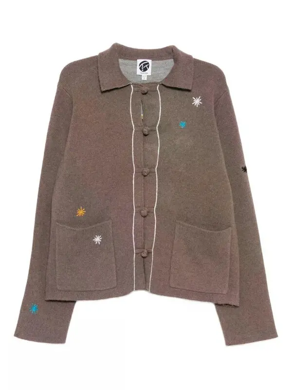 YANYAN Horse-embroidered Cardigan