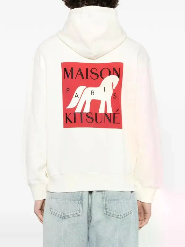 Maison Kitsuné Hooded Pullover Sweatshirt
