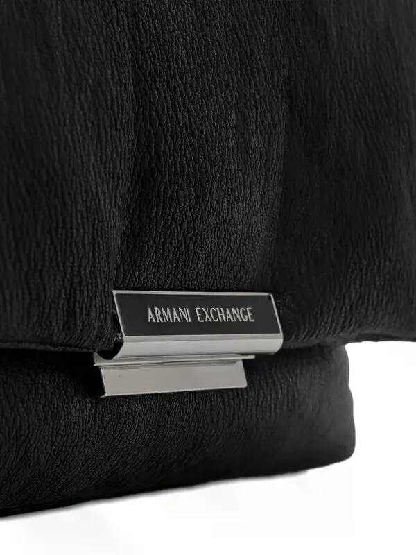 Armani Exchange Logo-plaque Chain Satchel
