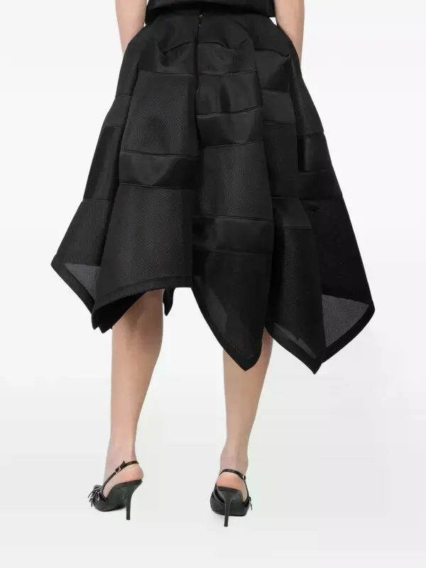 SHIRO SAKAI Panelled Midi Skirt