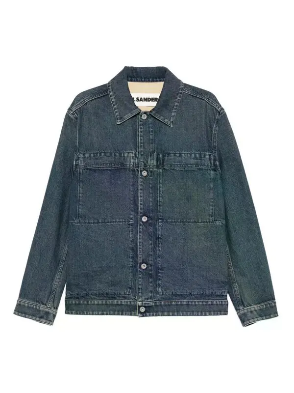 JIL SANDER Buttoned Denim Jacket