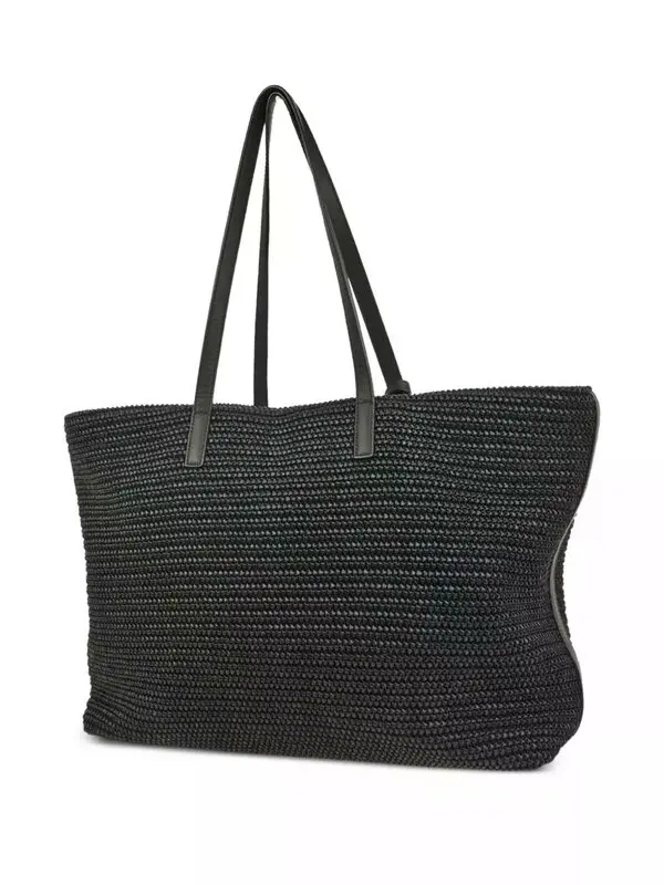Saint Laurent Raffia Tote Bag