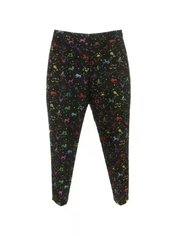 Dior Patterned Cropped Trousers