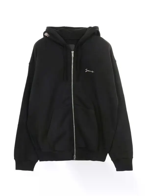 Givenchy Back-print Zip-up Hoodie
