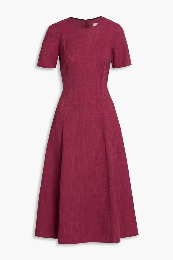 Carolina Herrera Twill Midi Dress