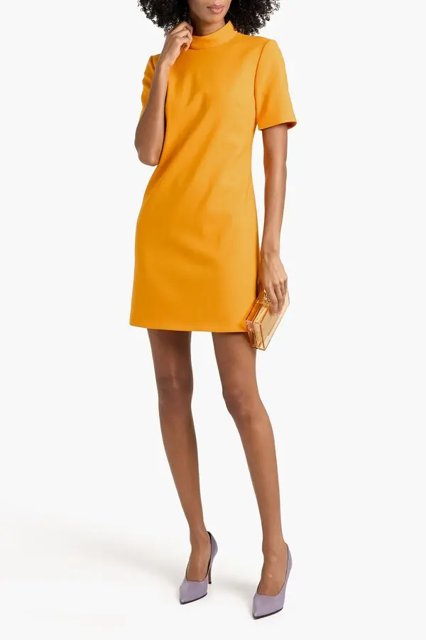Carolina Herrera Wool-blend Mini Dress