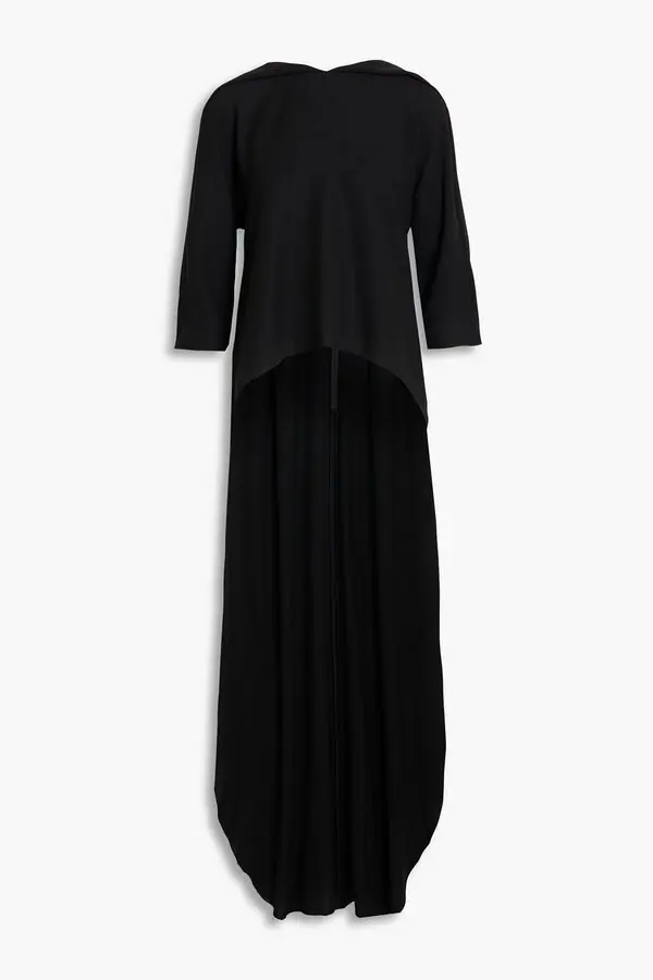 Carolina Herrera Asymmetric Crepe Top