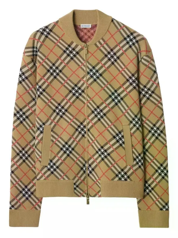 Burberry Zip-up Cardigan